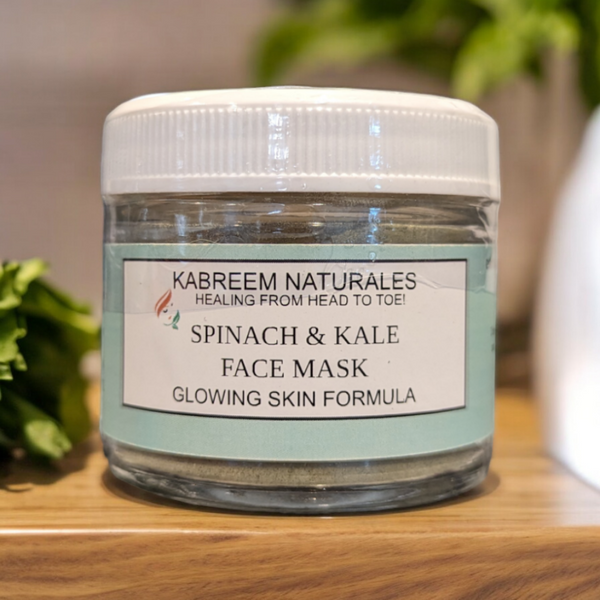 Spinach & Kale Clay Mask For Glowing Skin